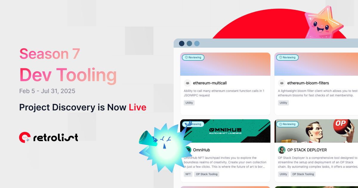 RetroList - Retro Funding Project Discovery